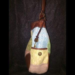 Fossil | Bags | Fossils Patchwork Shoulder Bag | Poshmark